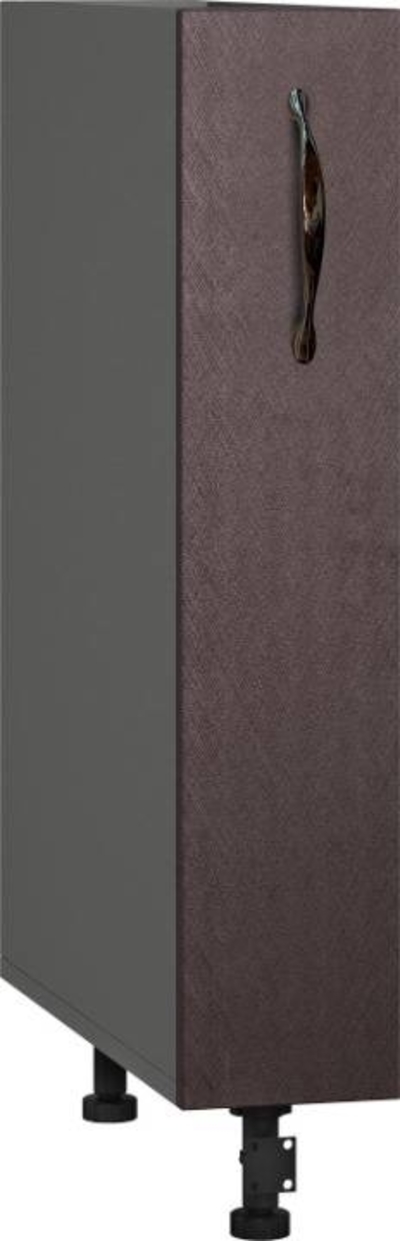 Skapis BlanKit D15C Graphite+BrushBronze.M369 M2 – OPTIMUS MĒBELES